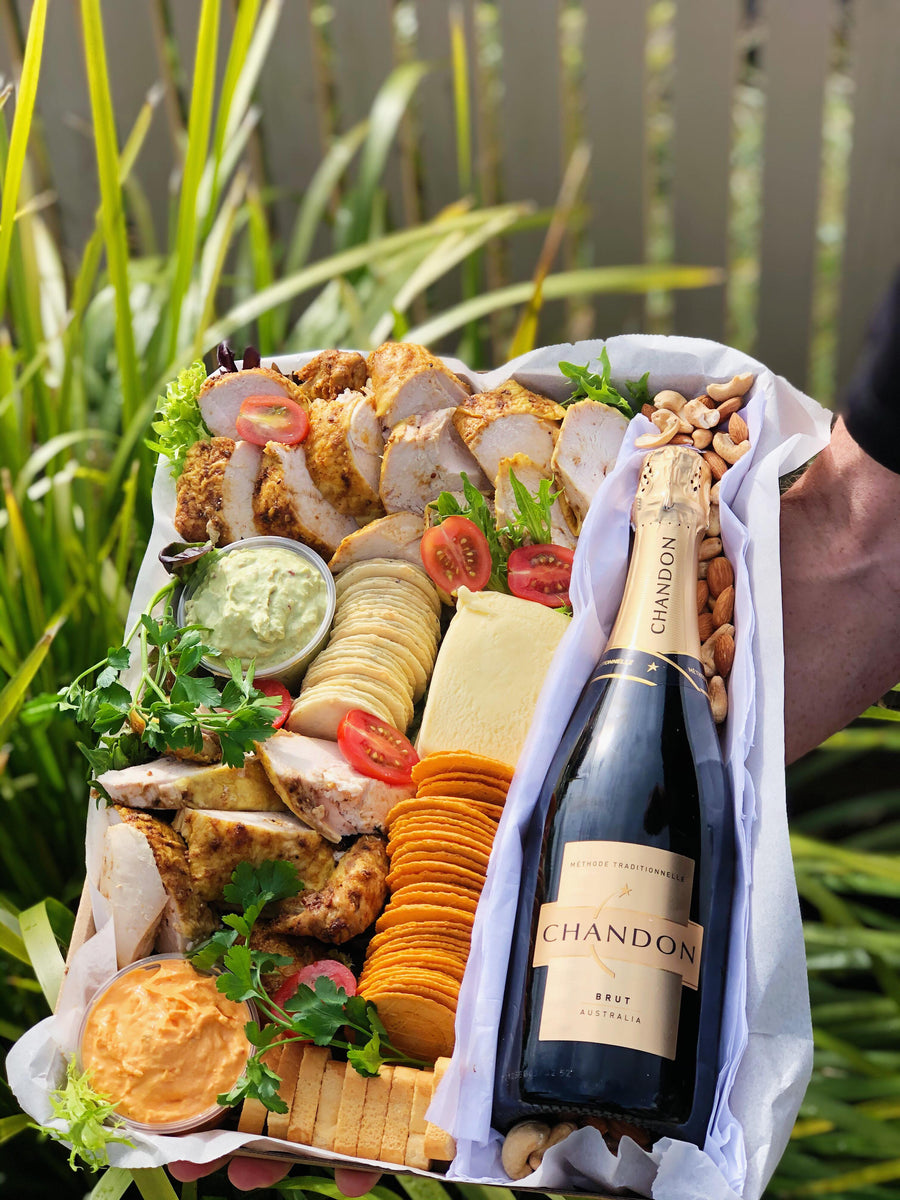 Chicken & Champagne Platter – Diamond Blue Shop